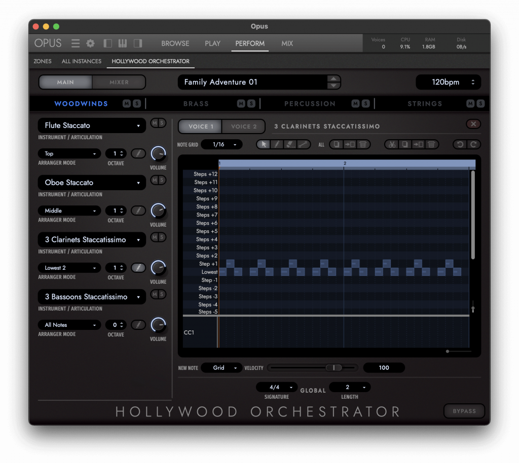 Hollywood Orchestra Opus Edition - Sonuscore