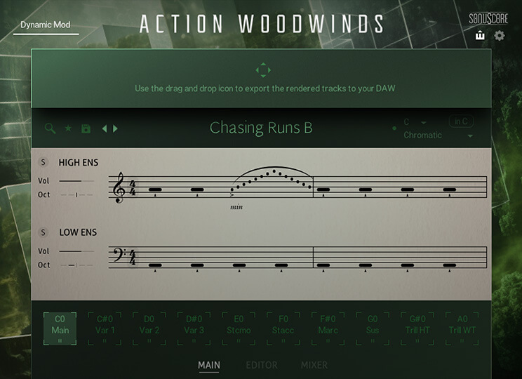 Action Woodwinds - Cinematic Woodwinds VST // Sonuscore